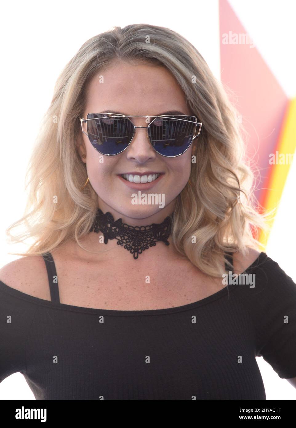Victoria Bech attends the "Storks" World Premiere held at the Regency ...