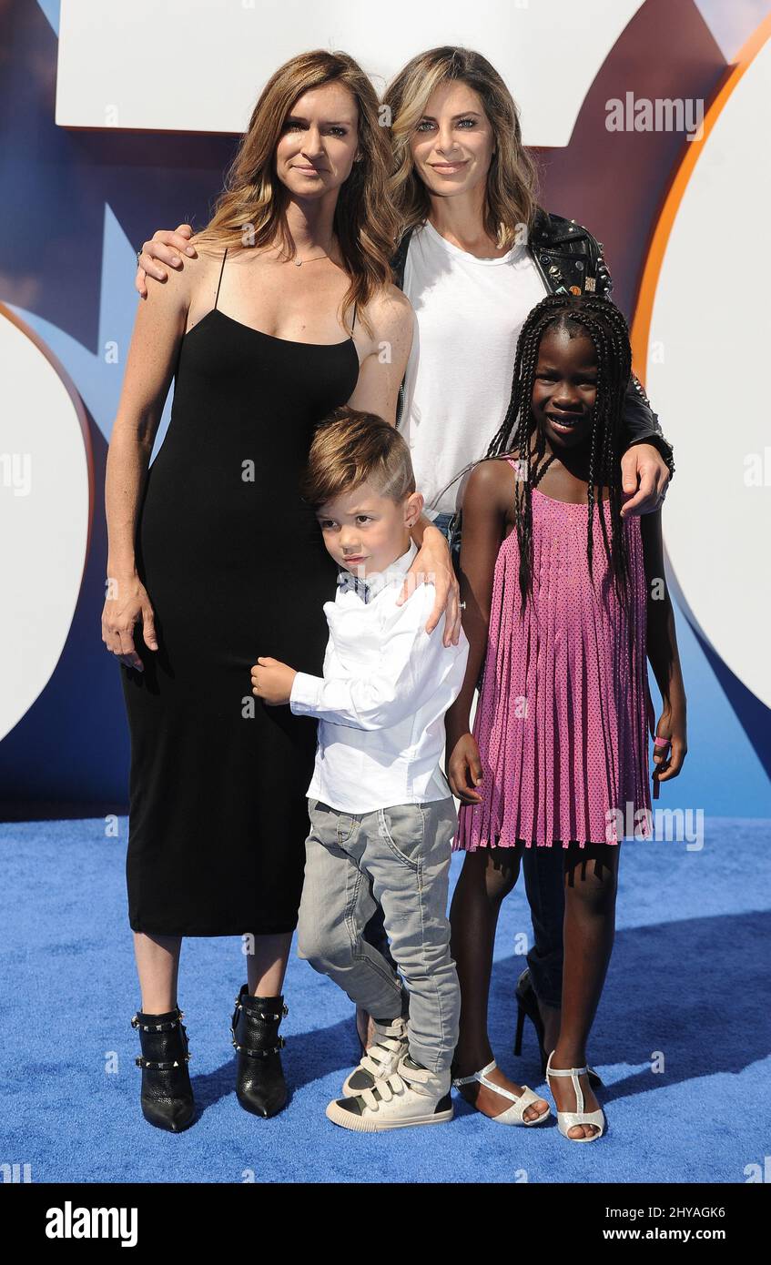 Jillian Michaels and Heidi Rhoades attends the "Storks" World Premiere ...