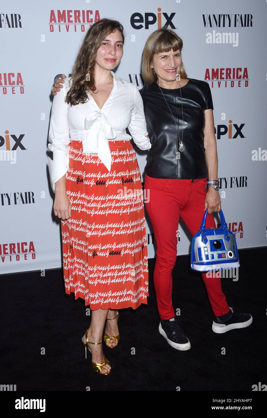 Sarah Blakely Cartwright and Catherine Hardwicke attends the "America ...