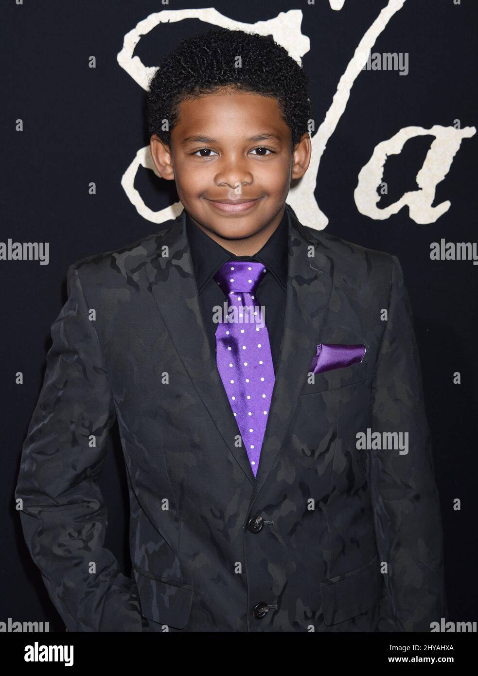 Tony Espinosa poses at the premiere of the film "The Birth of a Nation ...