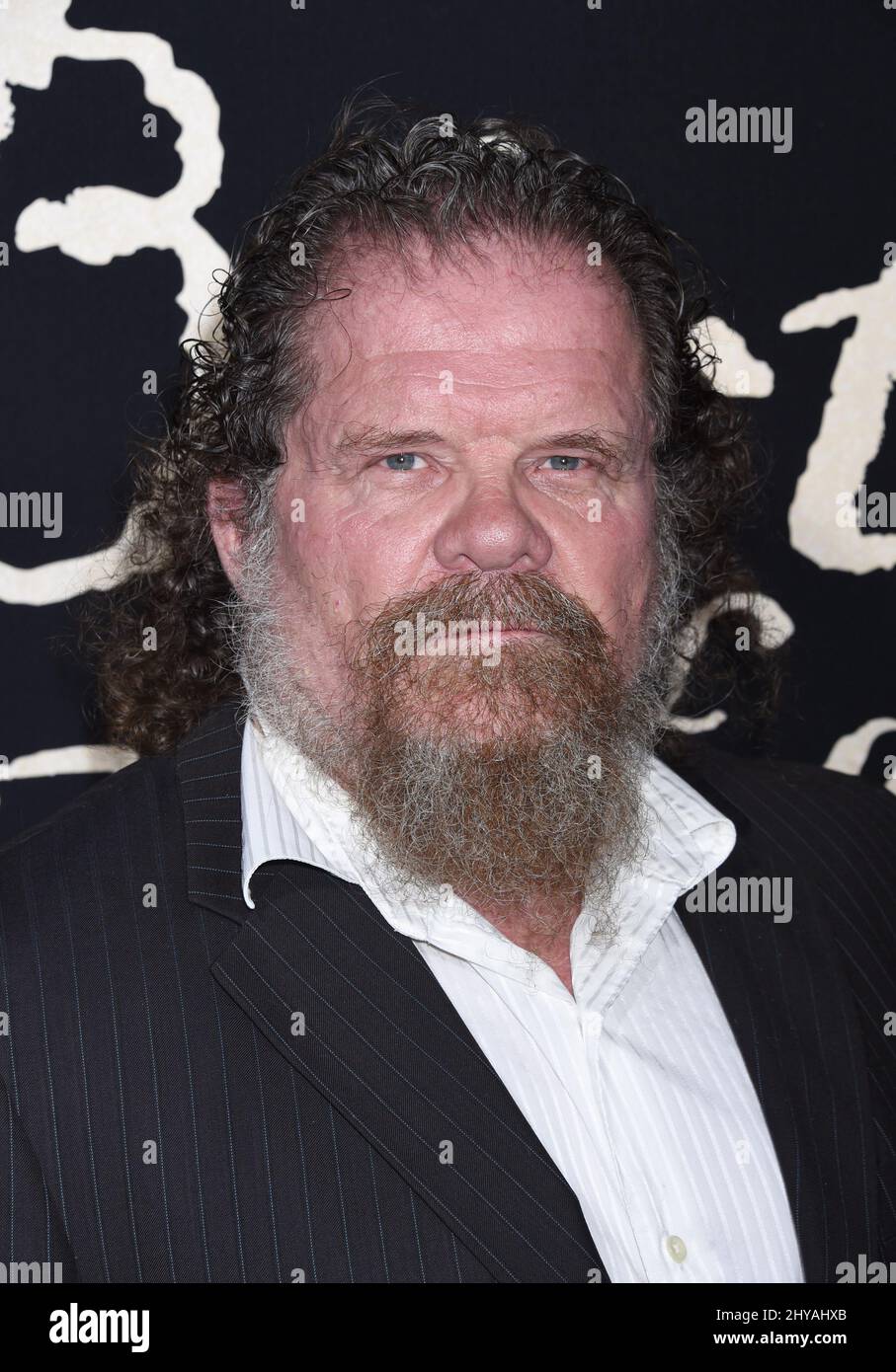 Mark Boone Jr poses at the premiere of the film "The Birth of a Nation ...
