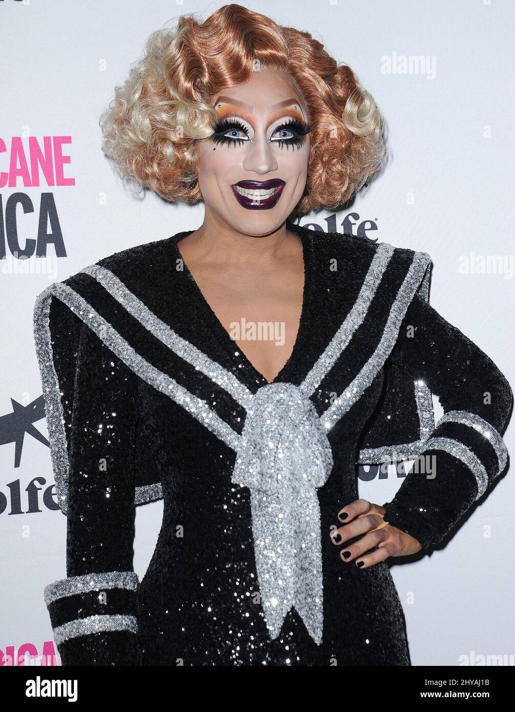 Bianca Del Rio/Roy Haylock attending the film premiere of Hurricane ...