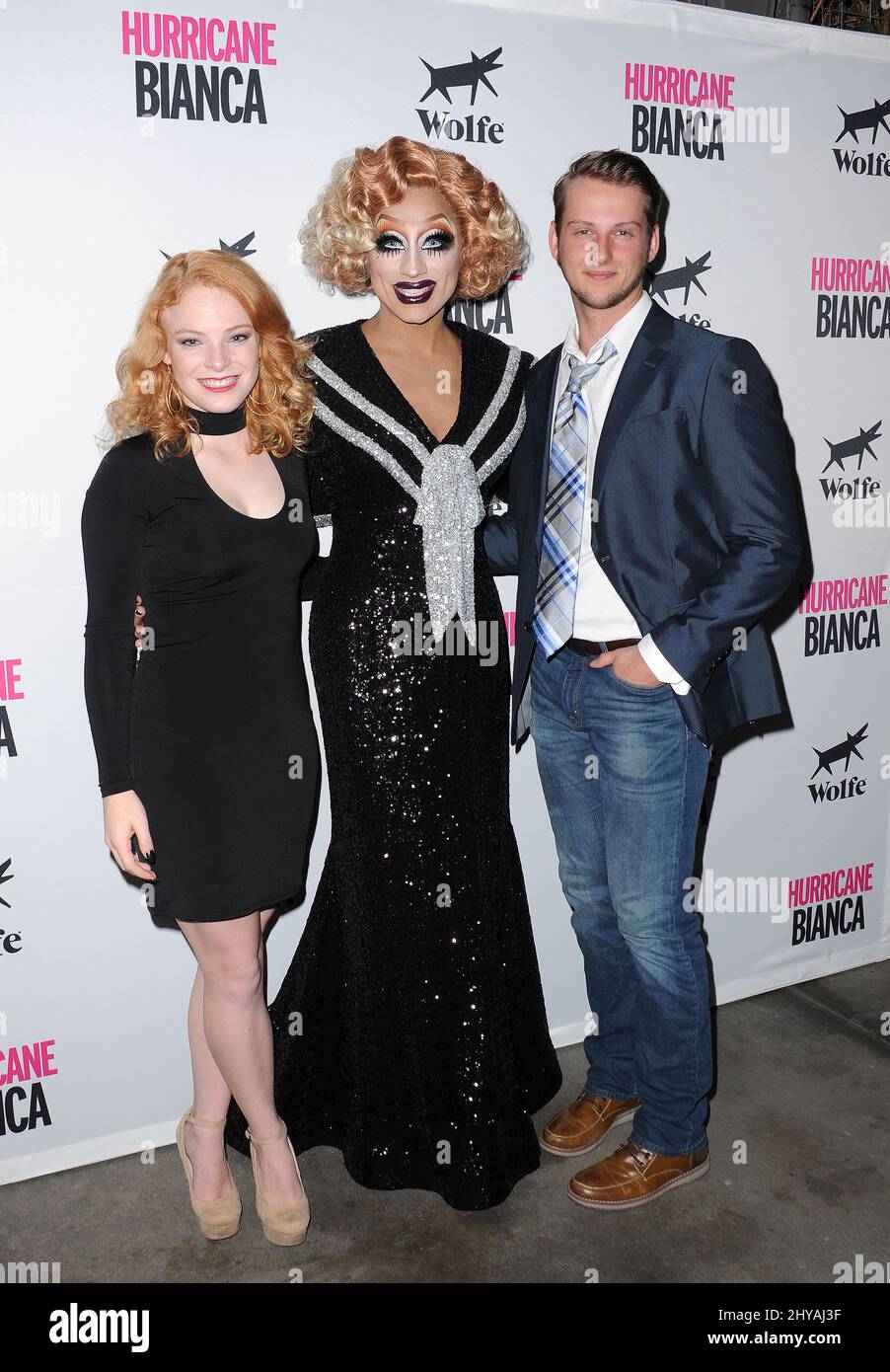 Tea Mckay, Bianca Del Rio/Roy Haylock, Sam Chance attending the film ...