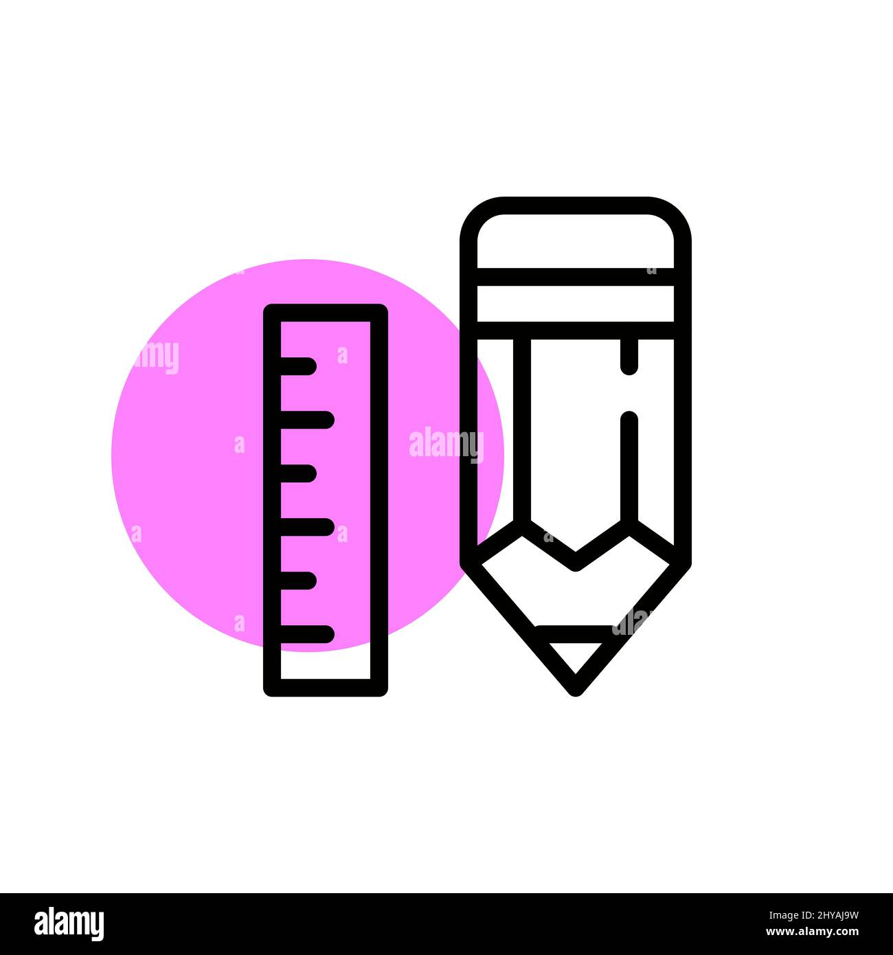 Perfect ruler hi-res stock photography and images - Alamy