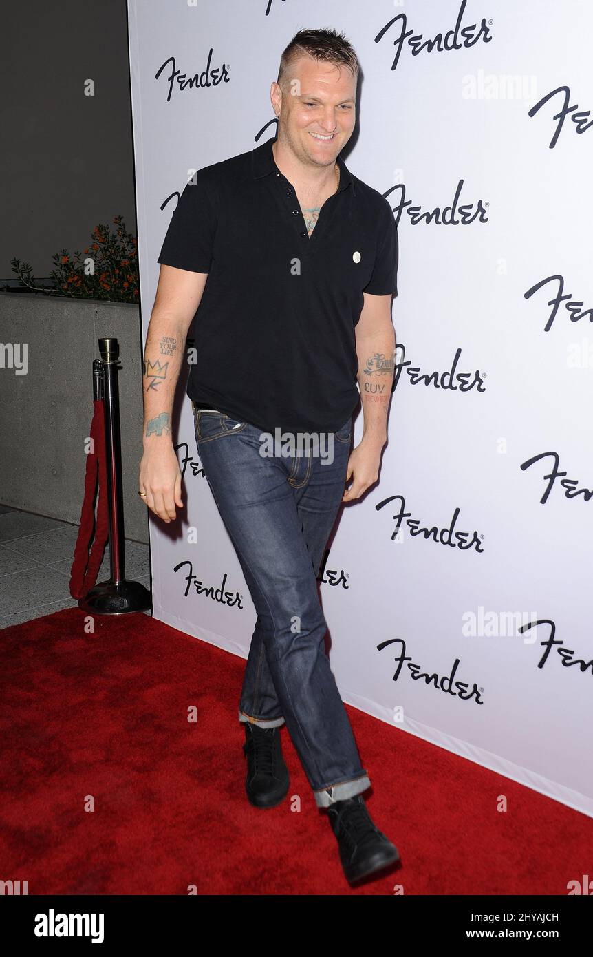 Nathan Willett of Cold War Kids attends Fender Hollywood Office Grand ...