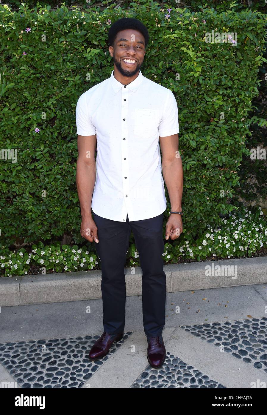 Chadwick Boseman attending The Rape Foundation Annual Brunch held at a ...