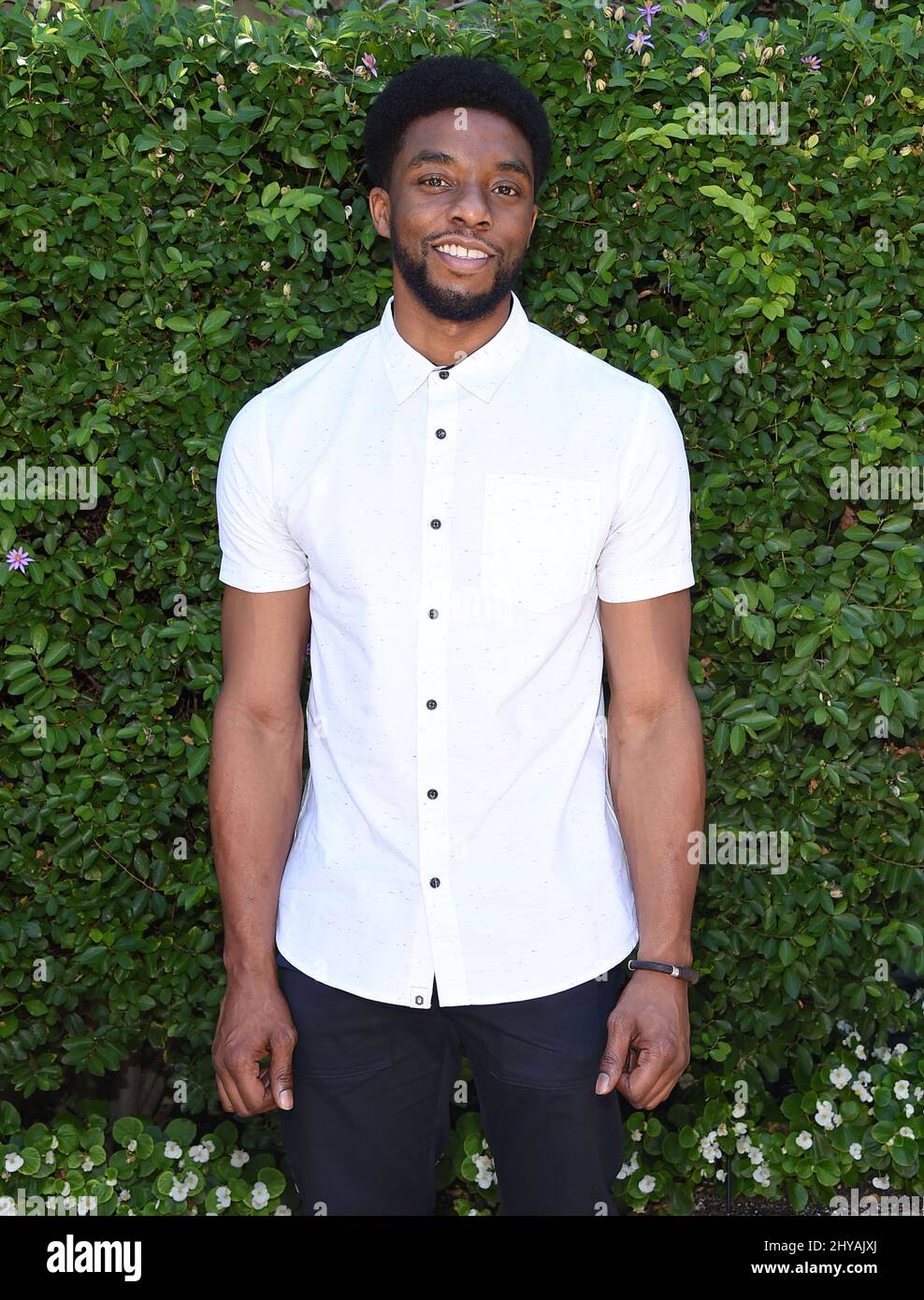 Chadwick Boseman attending The Rape Foundation Annual Brunch held at a ...