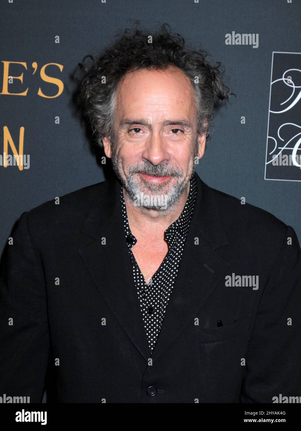 Tim Burton attending the premiere of Miss Peregrine's Home For Peculiar ...