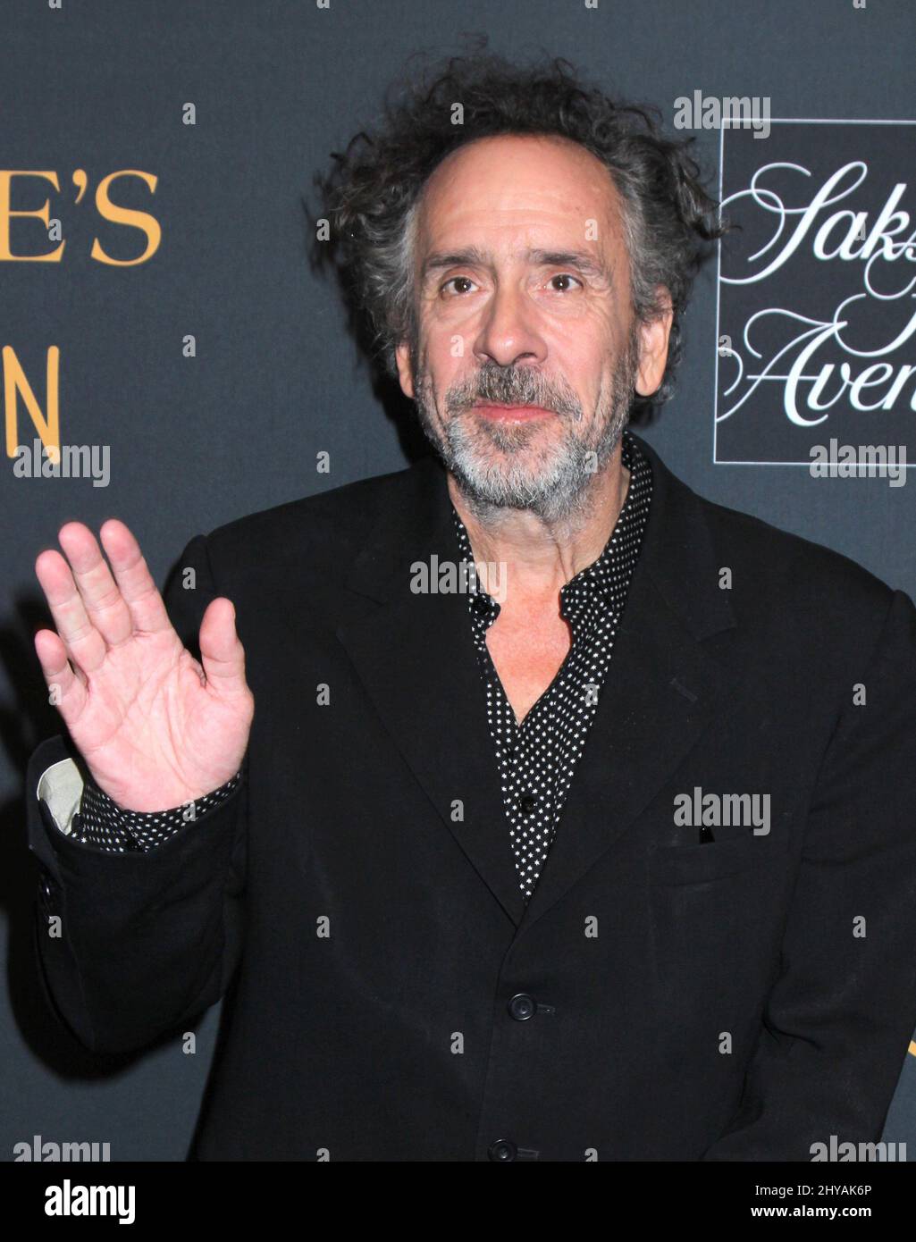 Tim Burton attending the premiere of Miss Peregrine's Home For Peculiar ...