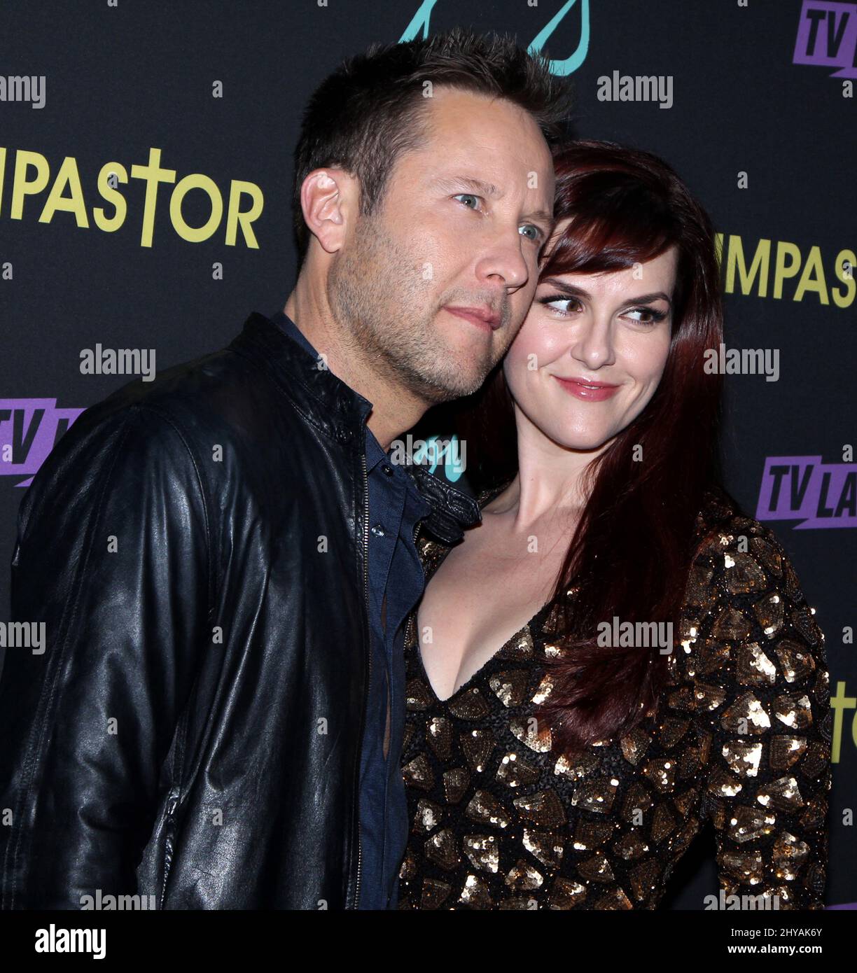 Sara Rue & Michael Rosenbaum attending TV Land's 'Younger' + 'Impastor ...