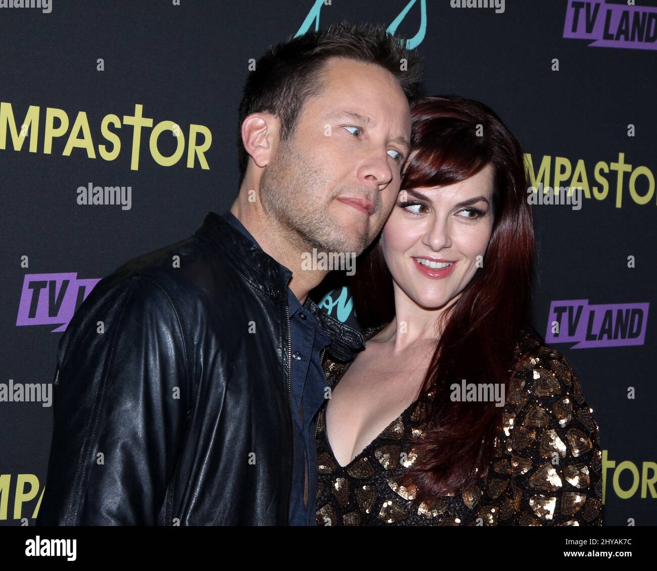 Tv lands younger impastor season premiere party hi-res stock ...