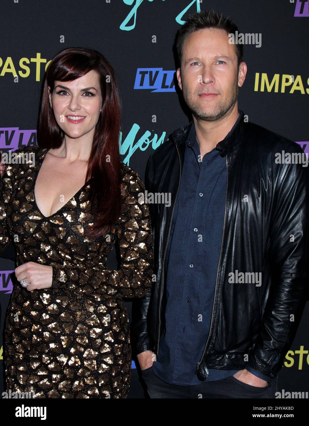 Sara Rue & Michael Rosenbaum attending TV Land's 'Younger' + 'Impastor ...