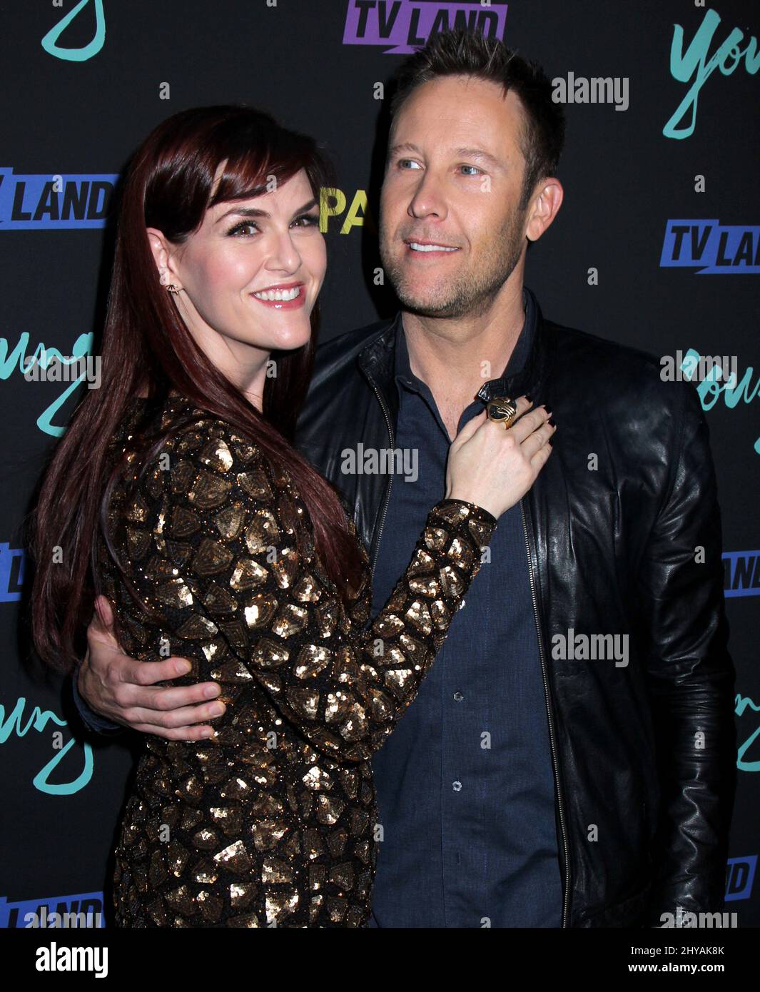 Sara Rue & Michael Rosenbaum attending TV Land's 'Younger' + 'Impastor ...