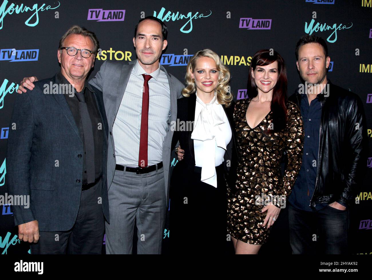 David Rasche, Mike Kosinski, Sara Rue, Michael Rosenbaum & Mircea ...