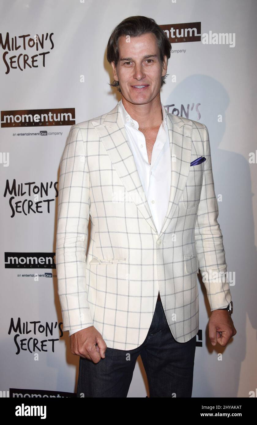 Sean Buckley arriving at "Milton's Secret" premiere held at the TCL ...