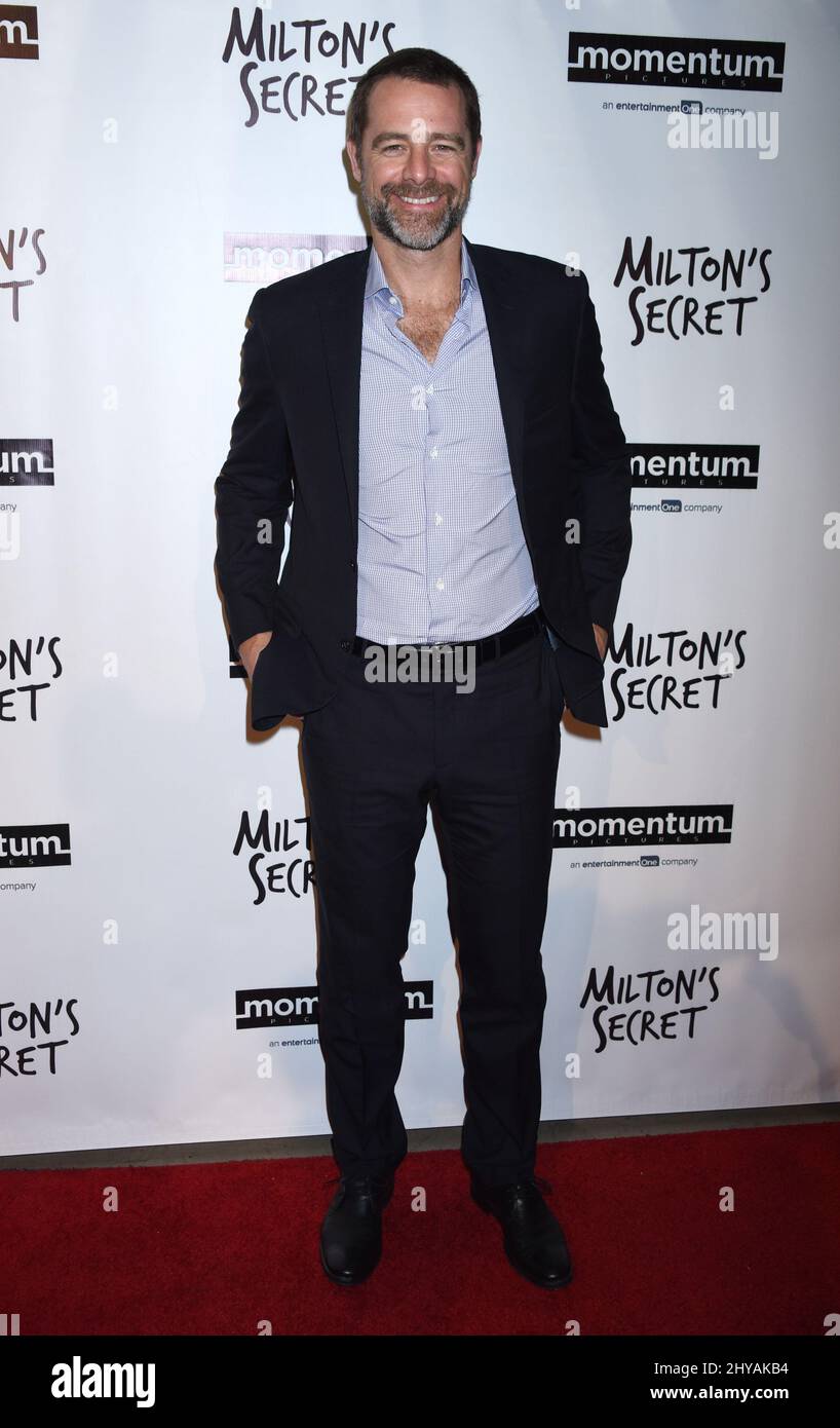 David Sutcliffe arriving at "Milton's Secret" premiere held at the TCL ...
