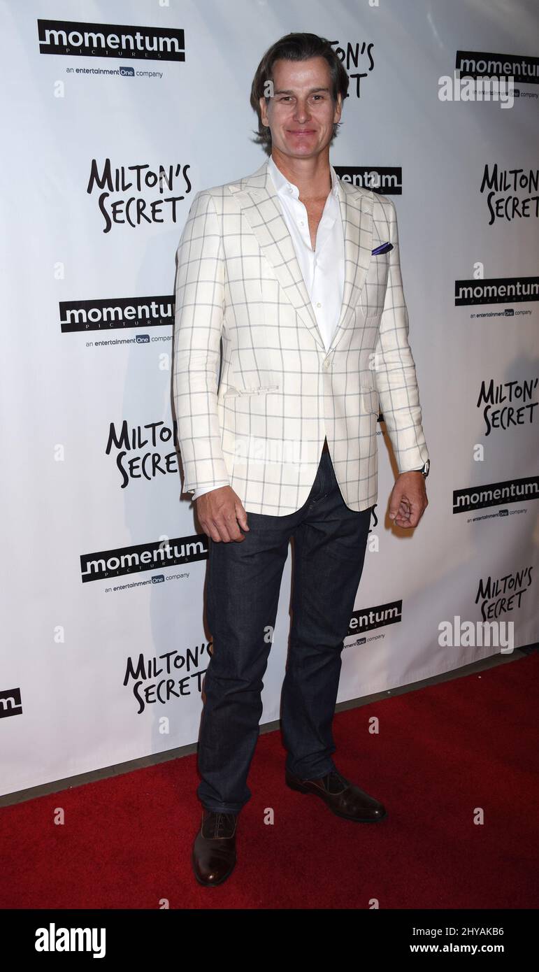 Sean Buckley arriving at "Milton's Secret" premiere held at the TCL ...