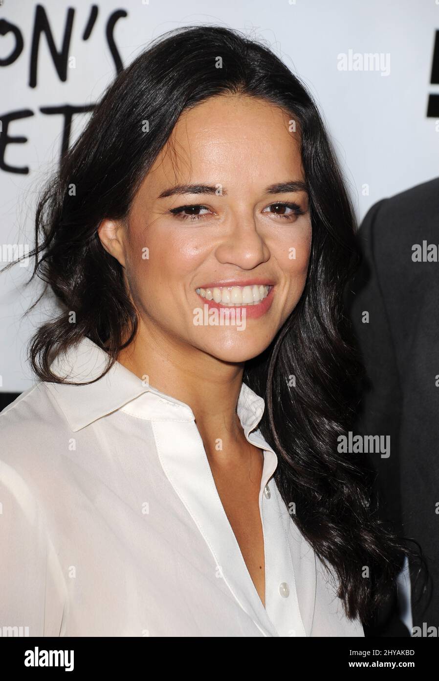 Michelle Rodriguez arriving at "Milton's Secret" premiere held at the ...