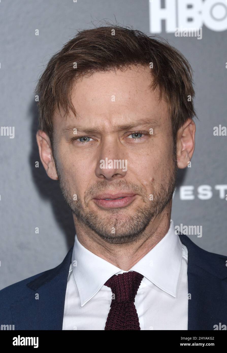 Jimmi Simpson attending the "Westworld" premiere held at the TCL ...