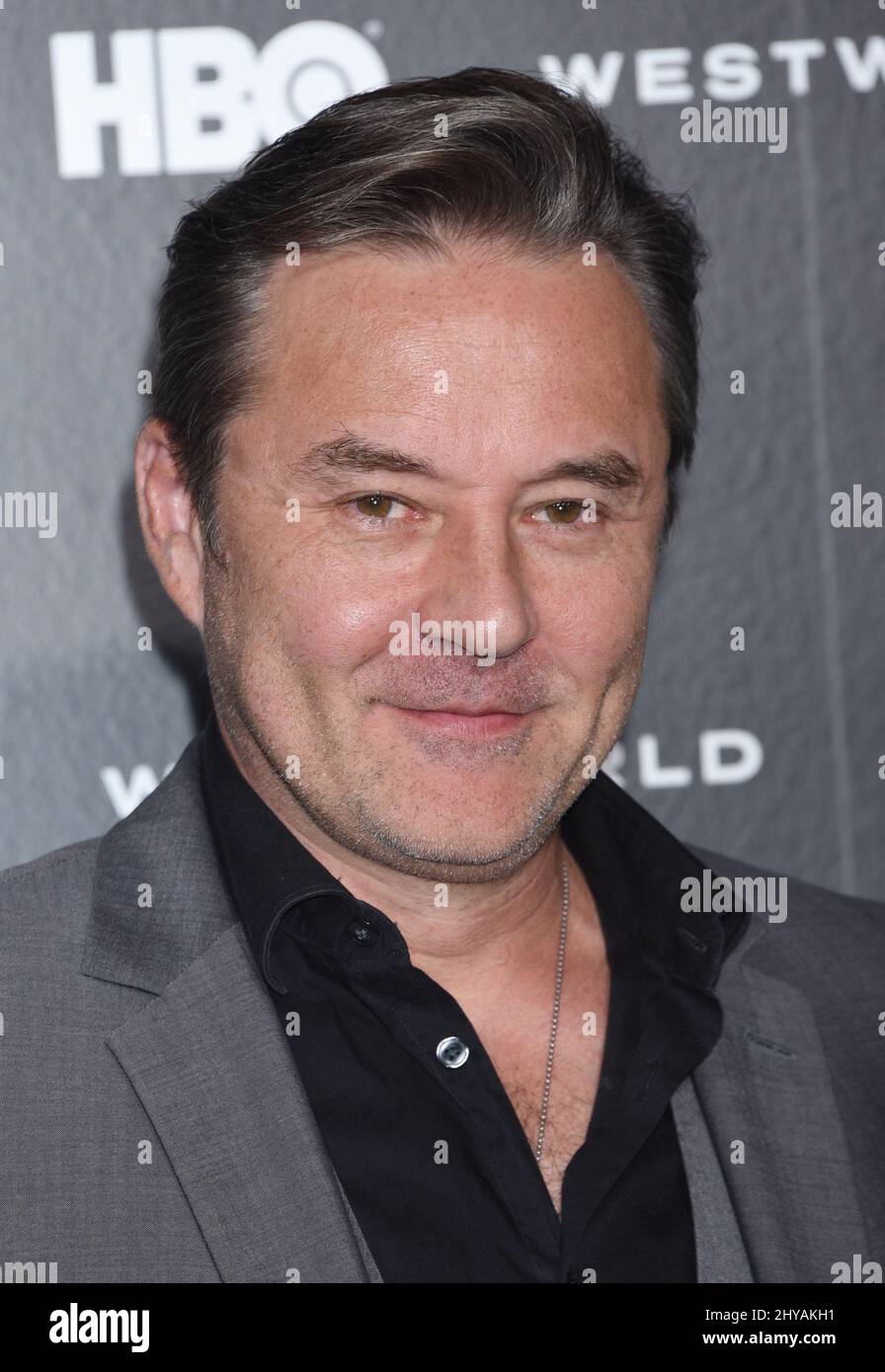 Currie Graham attending the "Westworld" premiere held at the TCL ...