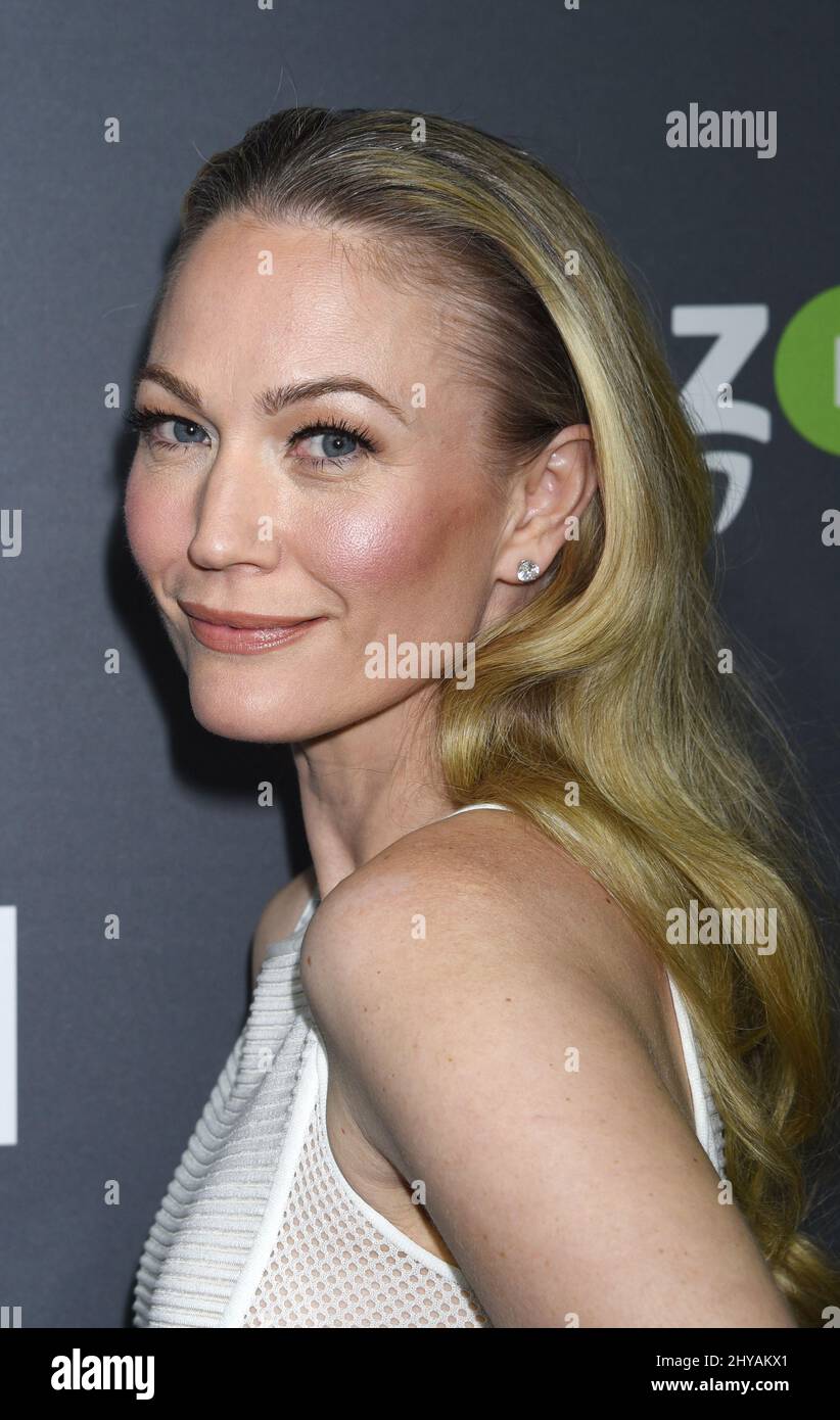 Sarah Wynter attends "Goliath" Premiere Screening held at the London ...