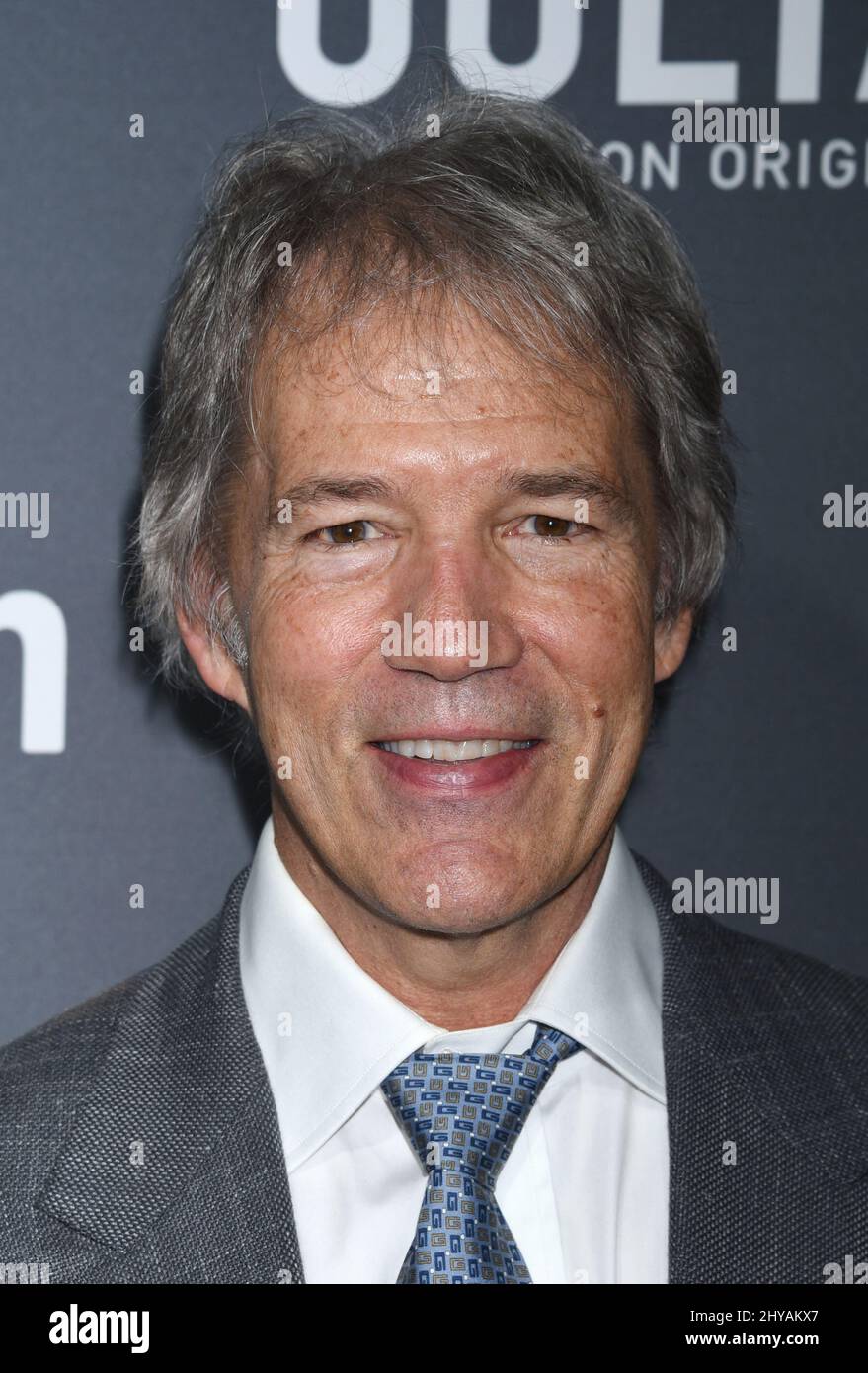 David E. Kelley attends "Goliath" Premiere Screening held at the London ...