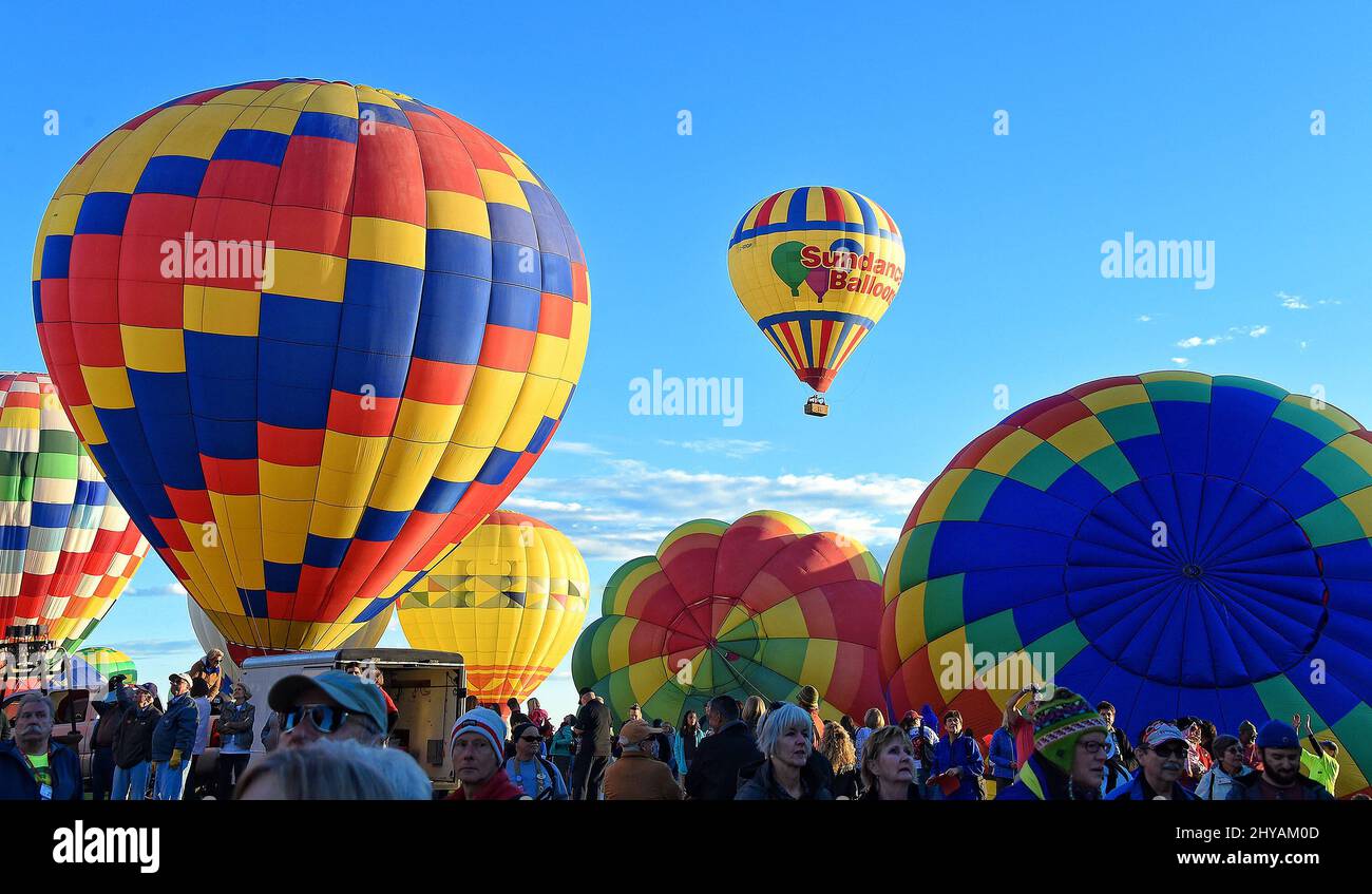 The 45th Albuquerque International Balloon Fiesta “Desert Kaleidoscope ...