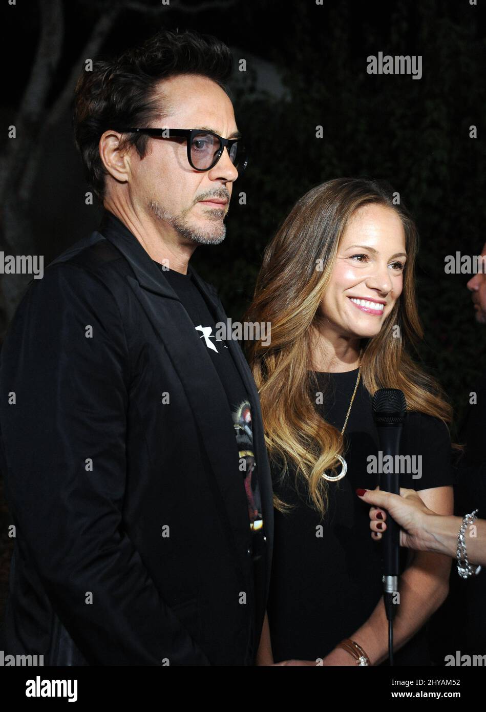Robert Downey Jr., Susan Downey attending the "Hollywood's Night Under ...