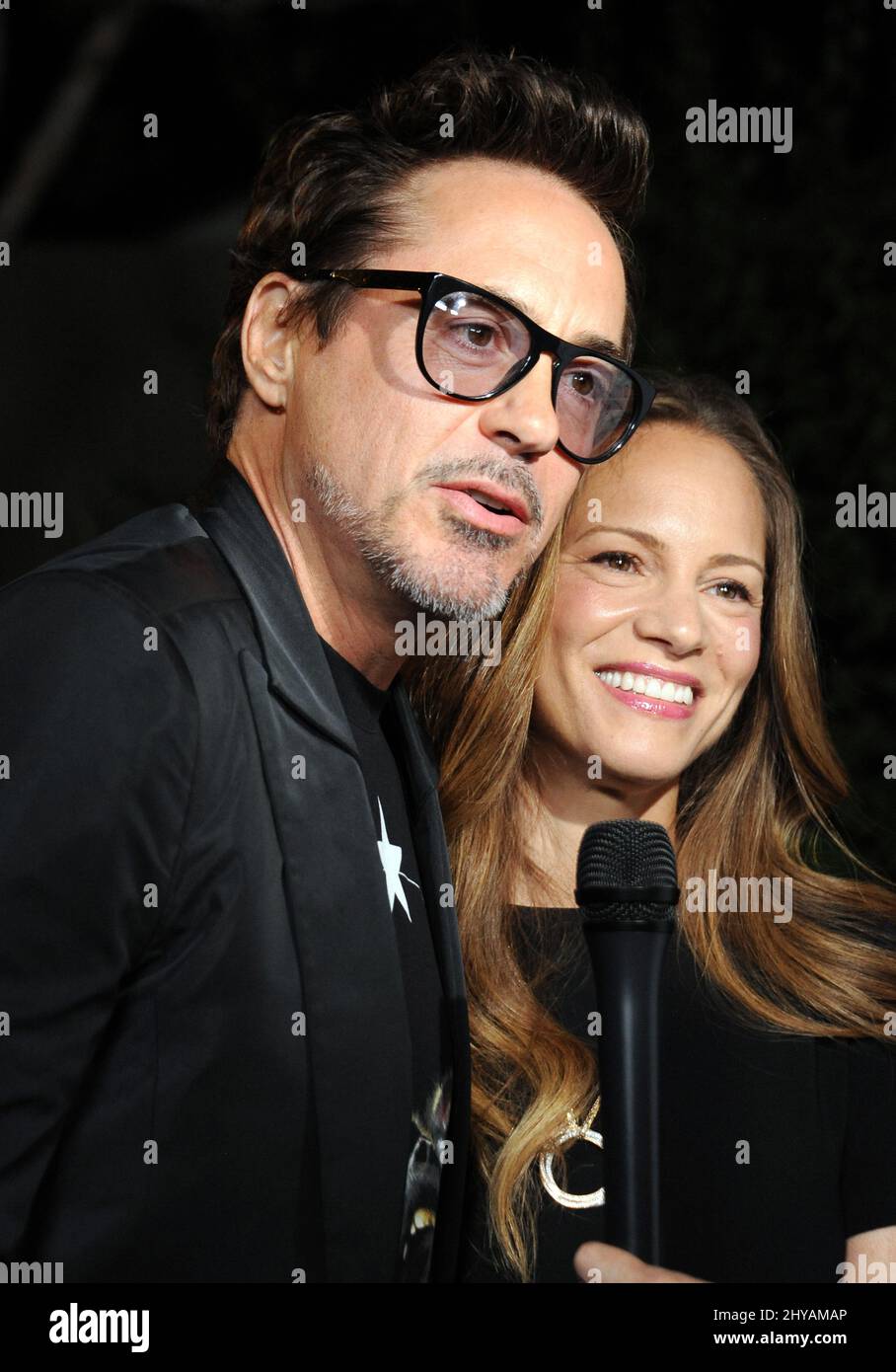 Robert Downey Jr., Susan Downey attending the "Hollywood's Night Under ...
