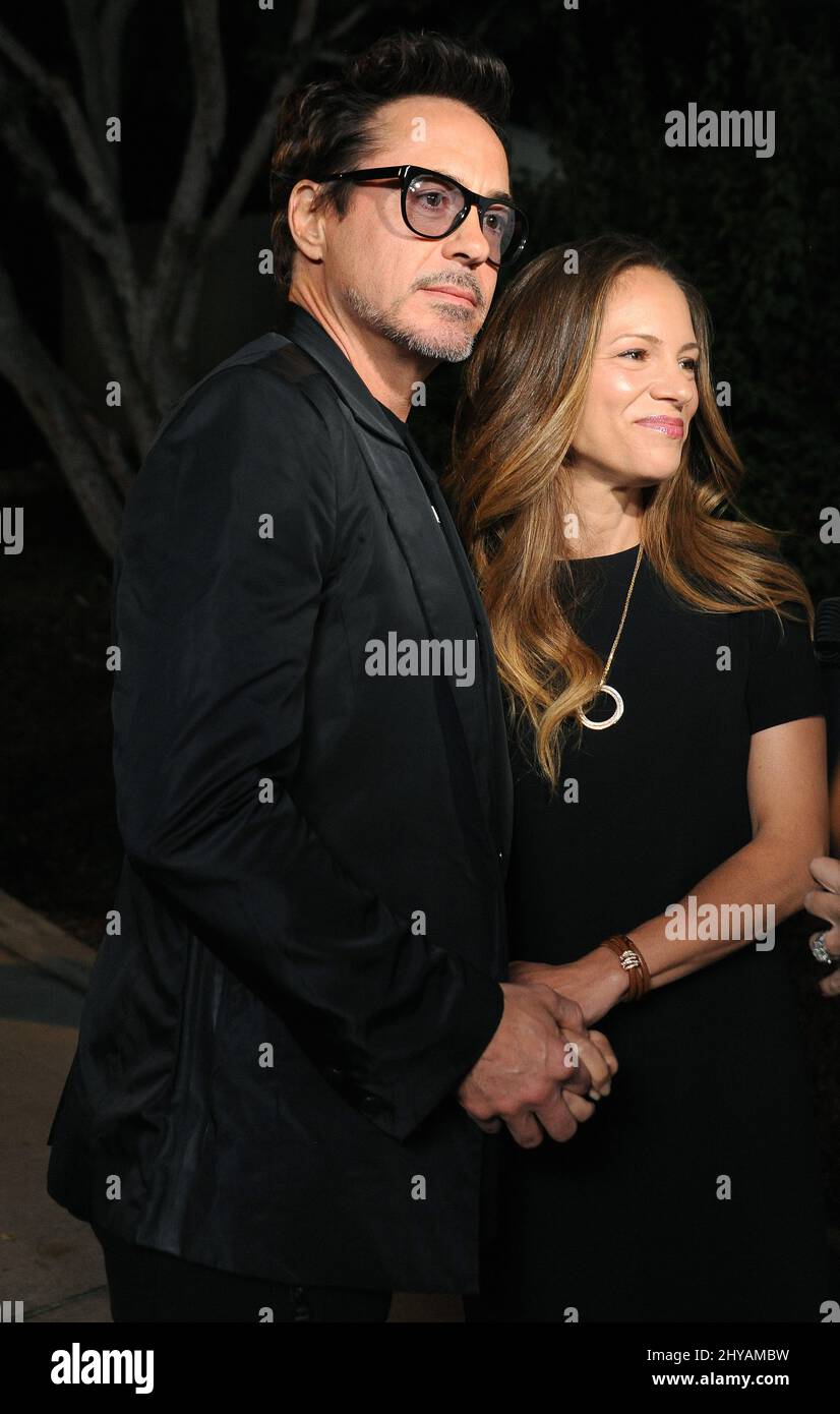 Robert Downey Jr., Susan Downey attending the "Hollywood's Night Under ...