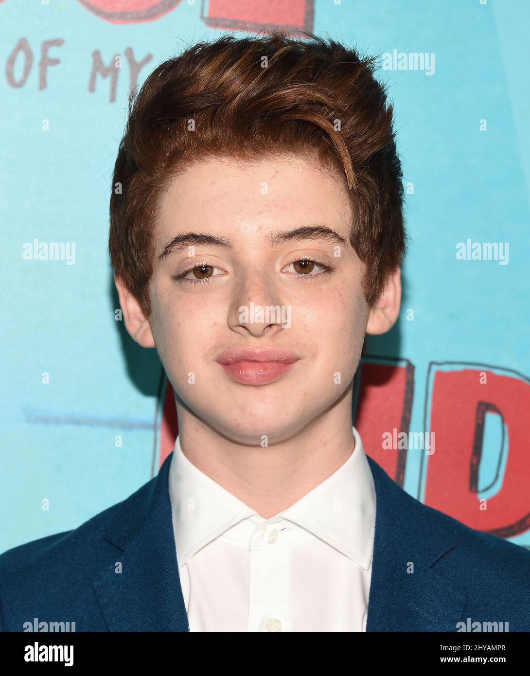 Thomas Barbusca arriving to the "Middle School: The Worst Years of My ...