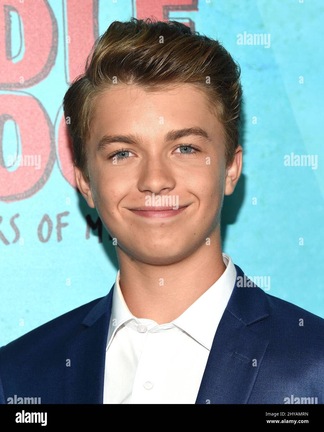 Jacob Hopkins arriving to the "Middle School: The Worst Years of My ...