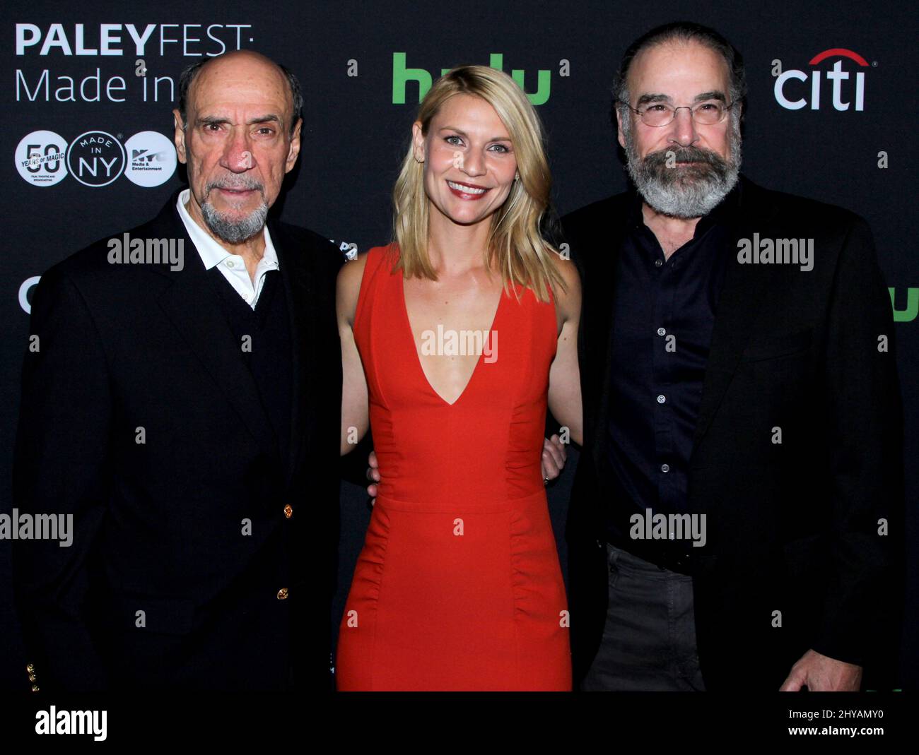 Mandy patinkin clare danes attending paleyfest hi-res stock photography ...