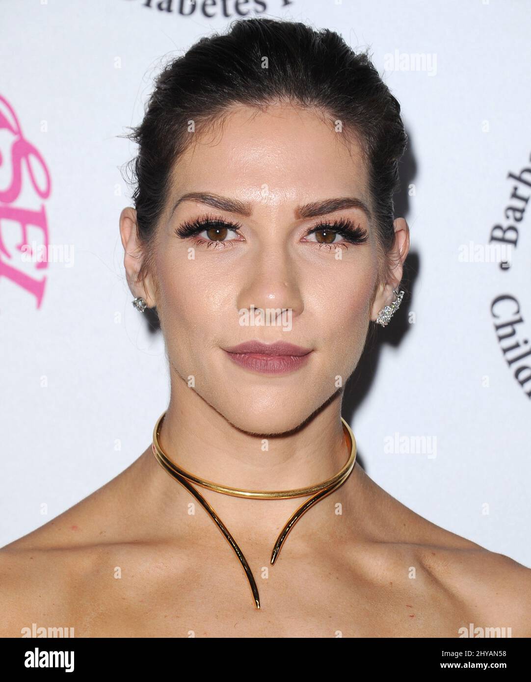 Allison Holker arriving for The 2016 Carousel Of Hope Ball held at The ...