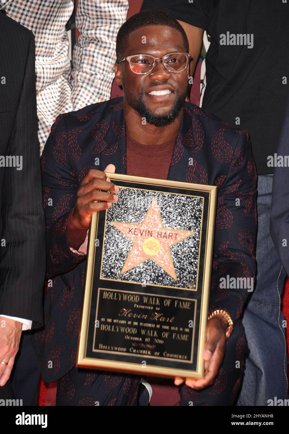 Kevin Hart attending the star ceremony in honour of Kevin Hart, in Los ...
