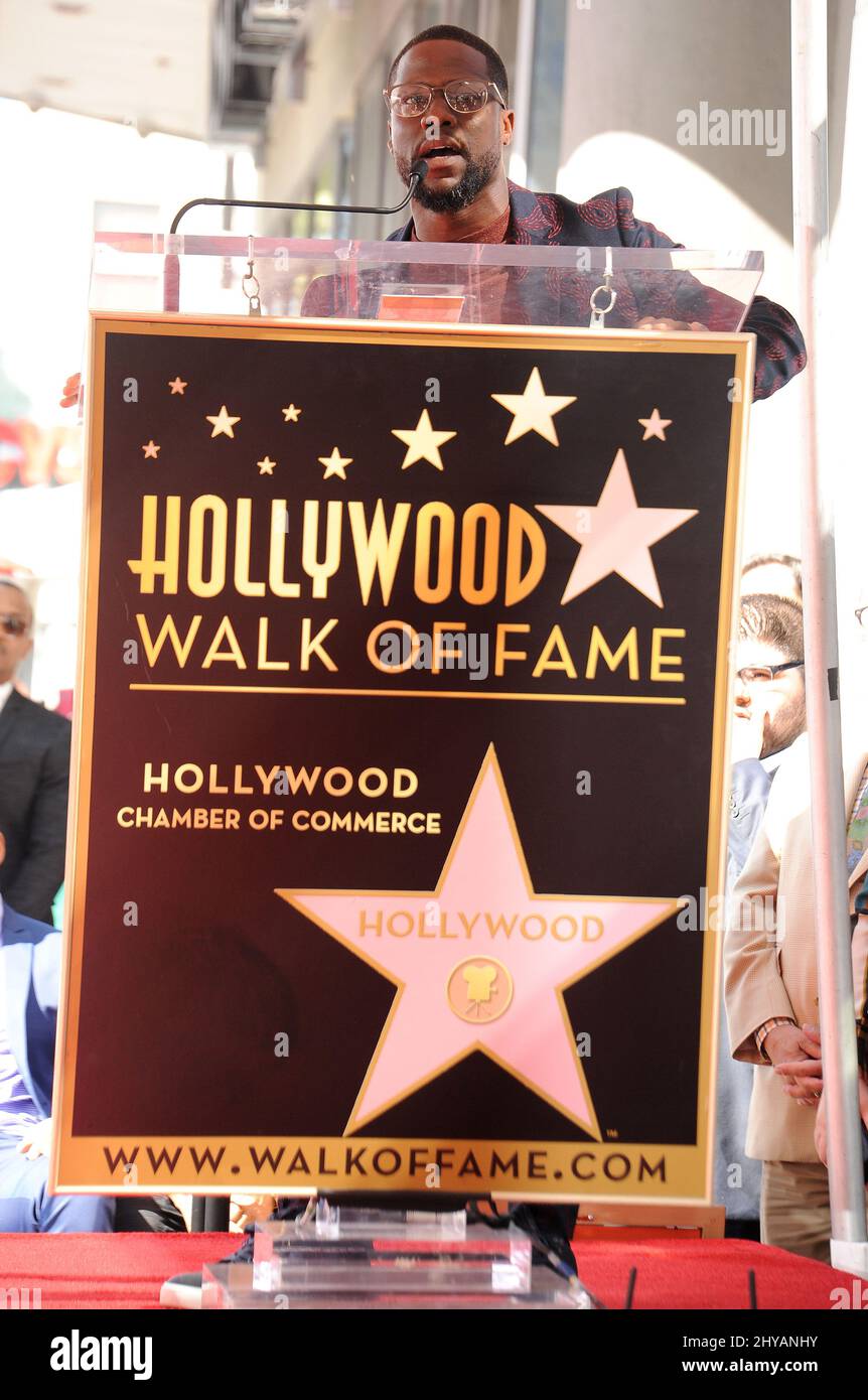 Kevin Hart attending the star ceremony in honour of Kevin Hart, in Los ...