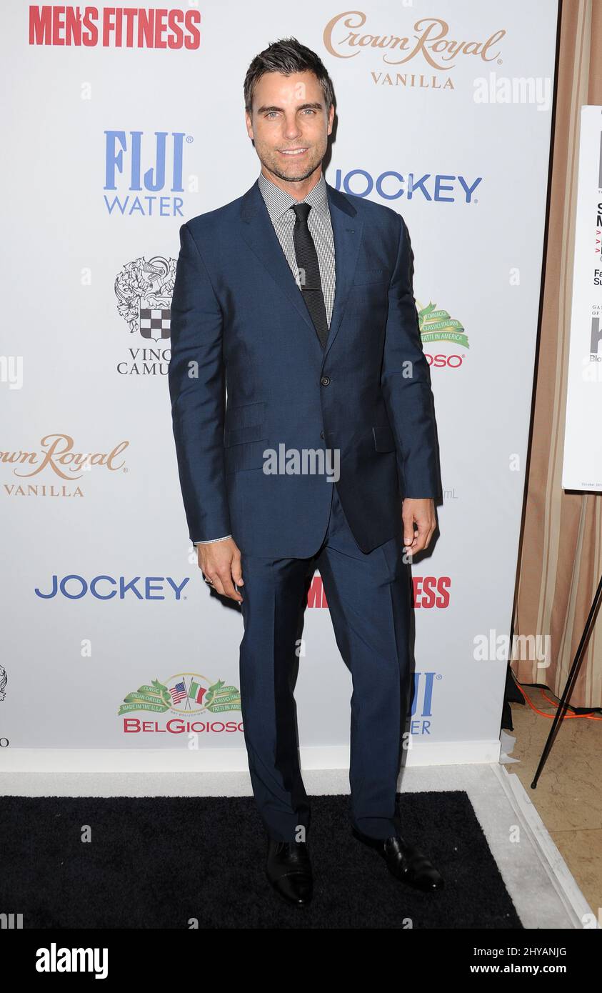 Colin Egglesfield attending the Men's Fitness Magazine "Game Changers ...