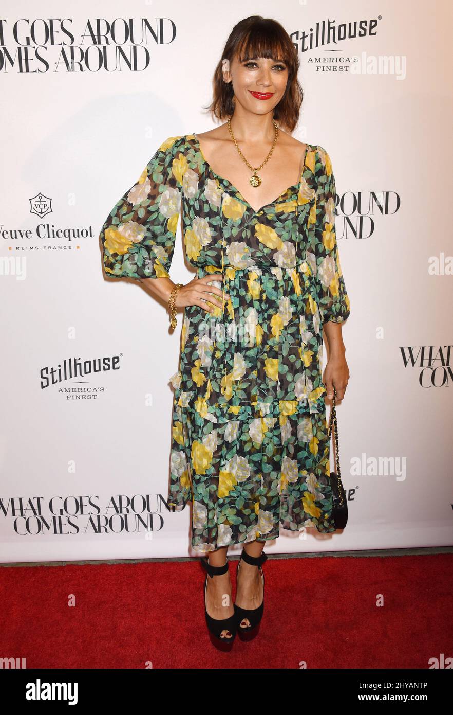 Rashida Jones attending the What Goes Around Comes Around West Coast ...