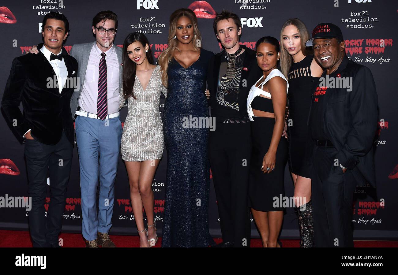 Staz Nair, Ryan McCartan, Victoria Justice, Laverne Cox, Reeve C ...