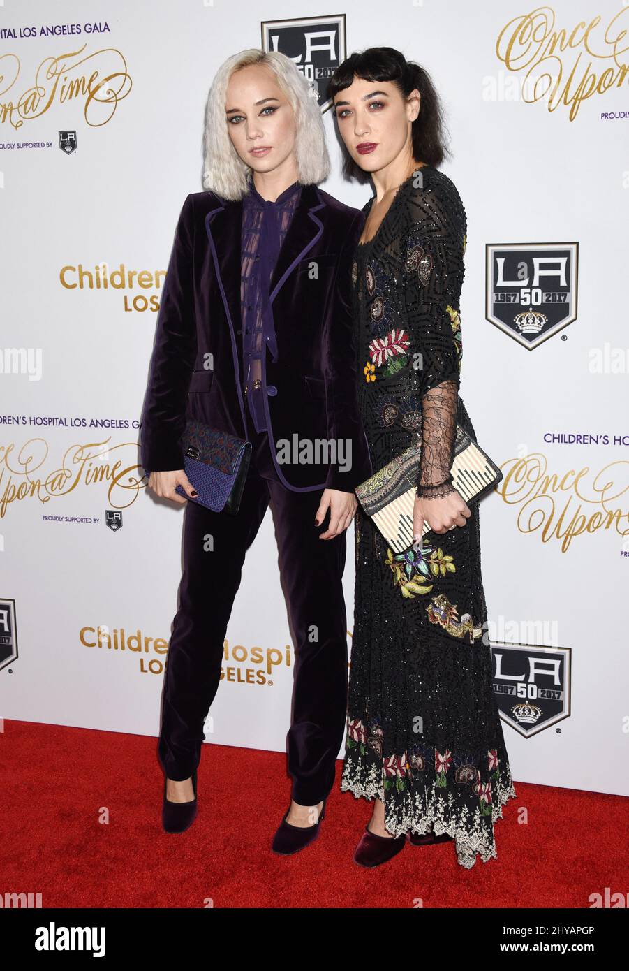 Margot, Caitlin Moe and Mia Moretti arrives for the CHLA "Once Upon A ...