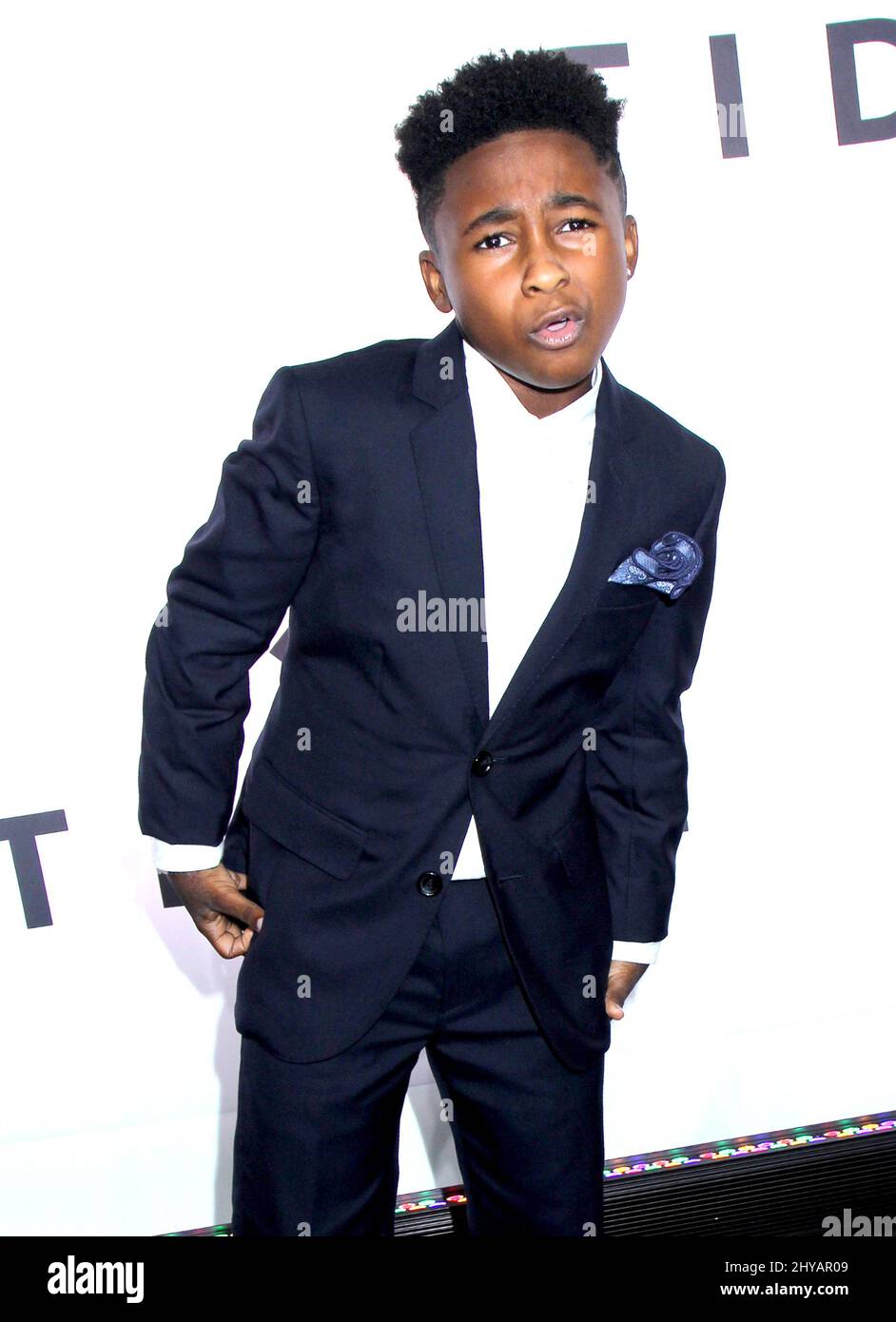 Lil James attends the Tidal X: 1015 benefit concert, hosted by Tidal ...