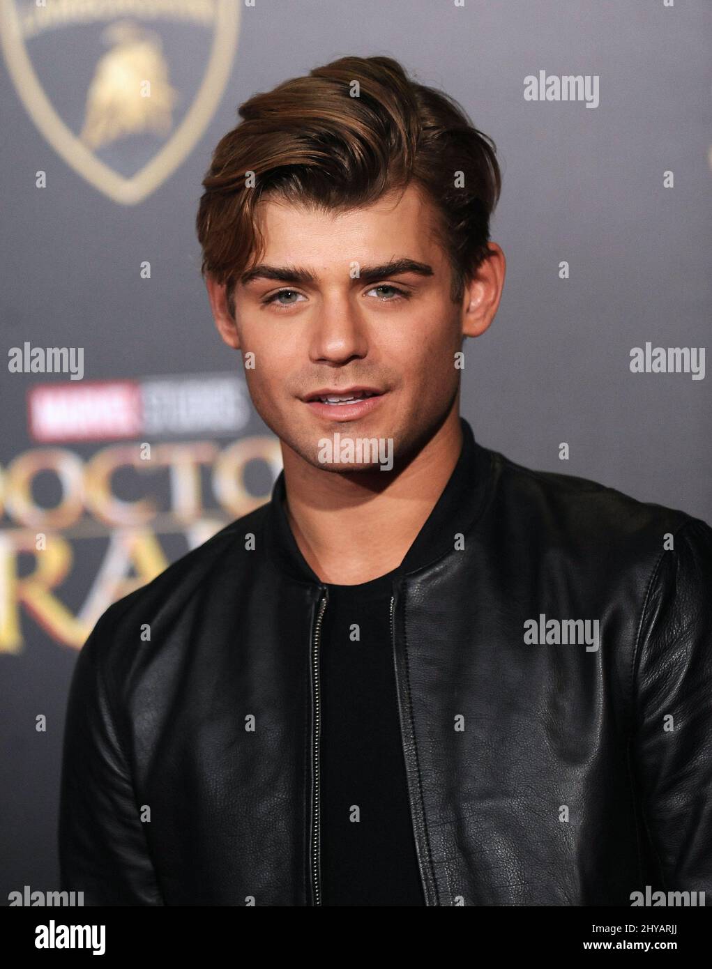Garrett Clayton attends the premiere of Disney and Marvel Studios ...