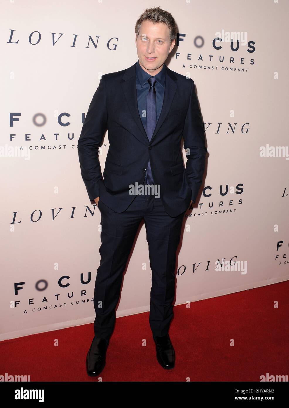 Jeff Nichols poses at the premiere of the film 'Loving' at the Samuel L ...