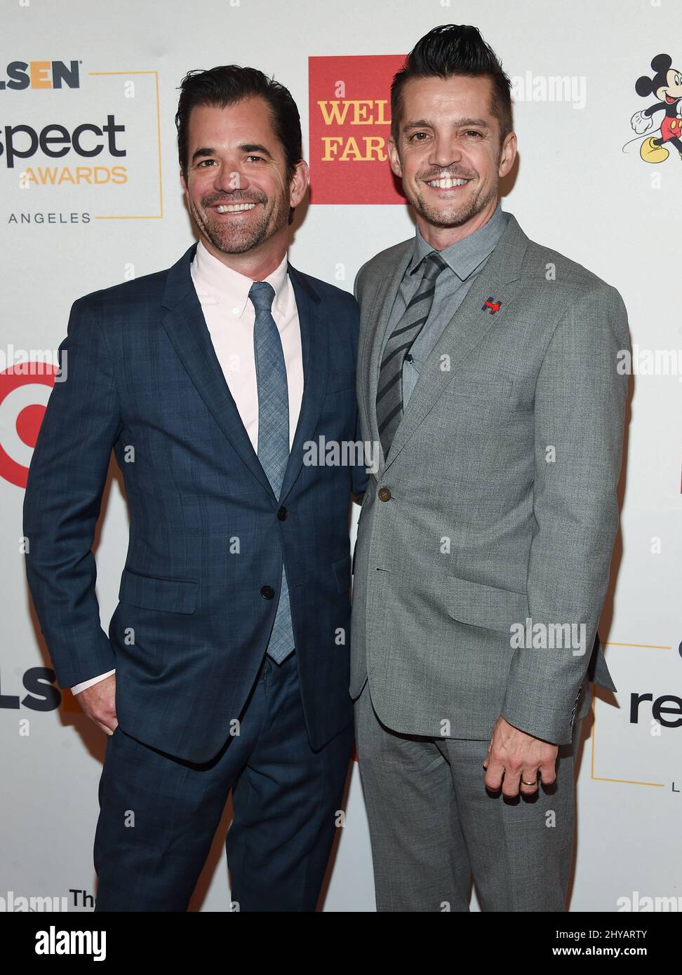 Jonathan Del Arco and Kyle Fritz arriving to the GLSEN Respect Awards ...
