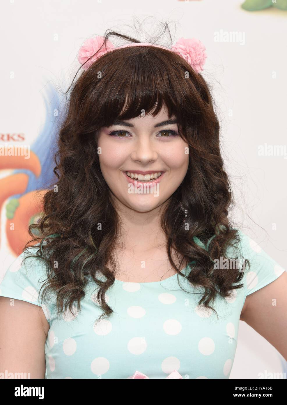 Merit Leighton attending the Los Angeles premiere of Trolls Stock Photo ...