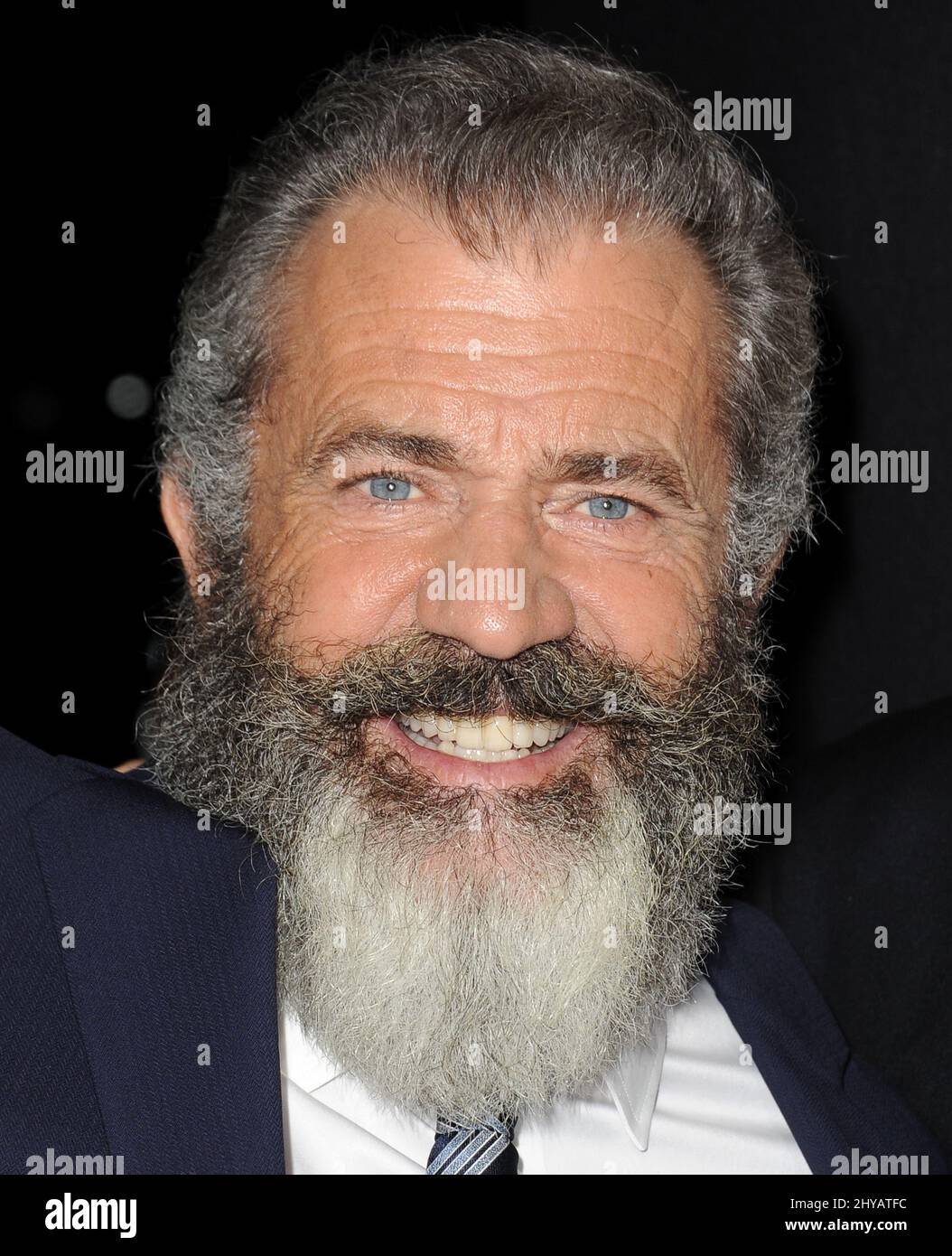 Mel Gibson attending the premiere of 'Hacksaw Ridge' in Los Angeles ...