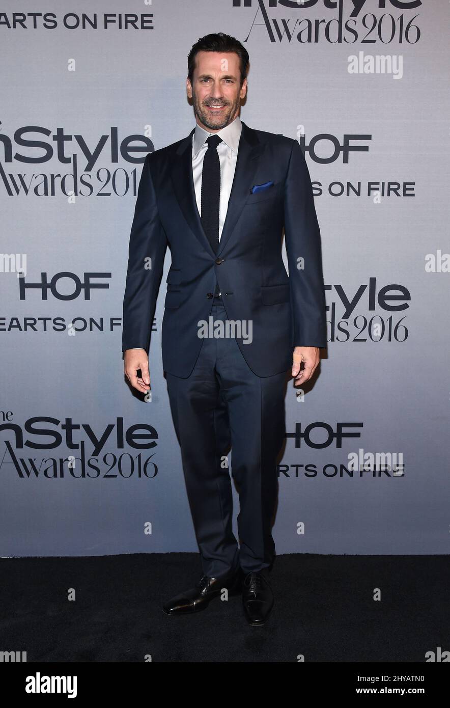 Jon Hamm attending the 'InStyle Awards 2016' in Los Angeles Stock Photo ...
