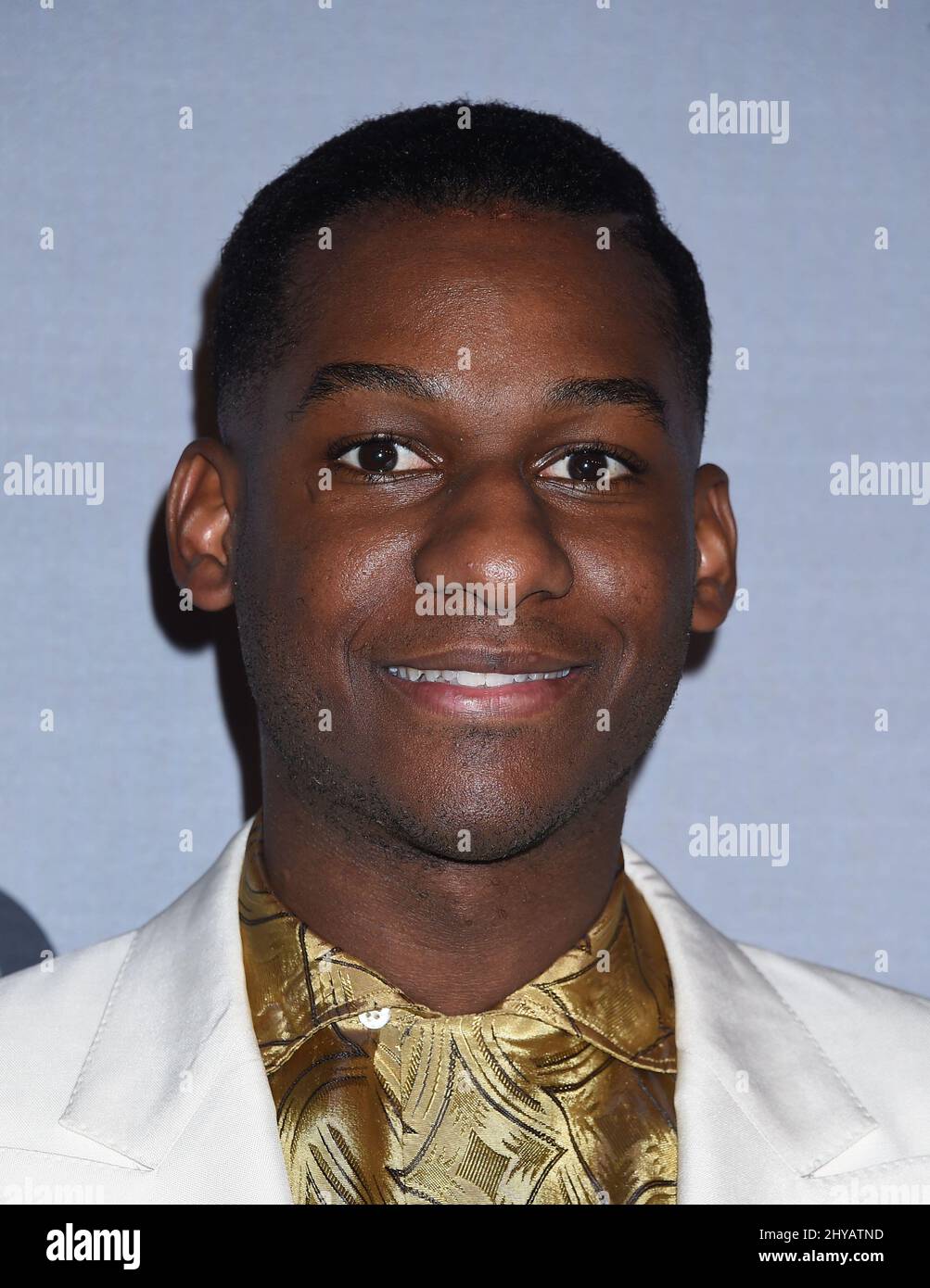 Leon Bridges attending the 'InStyle Awards 2016' in Los Angeles Stock ...