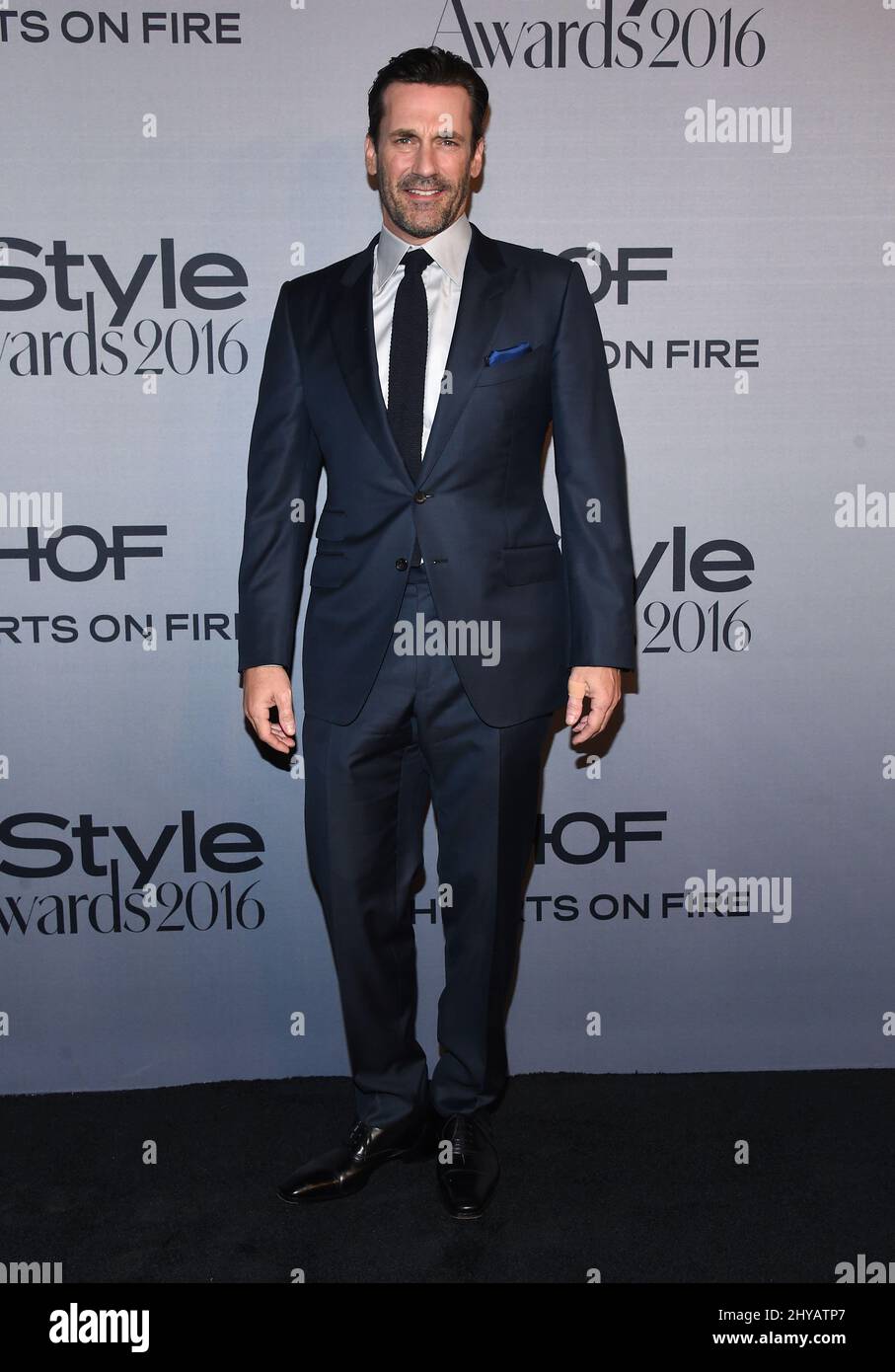 Jon Hamm attending the 'InStyle Awards 2016' in Los Angeles Stock Photo ...