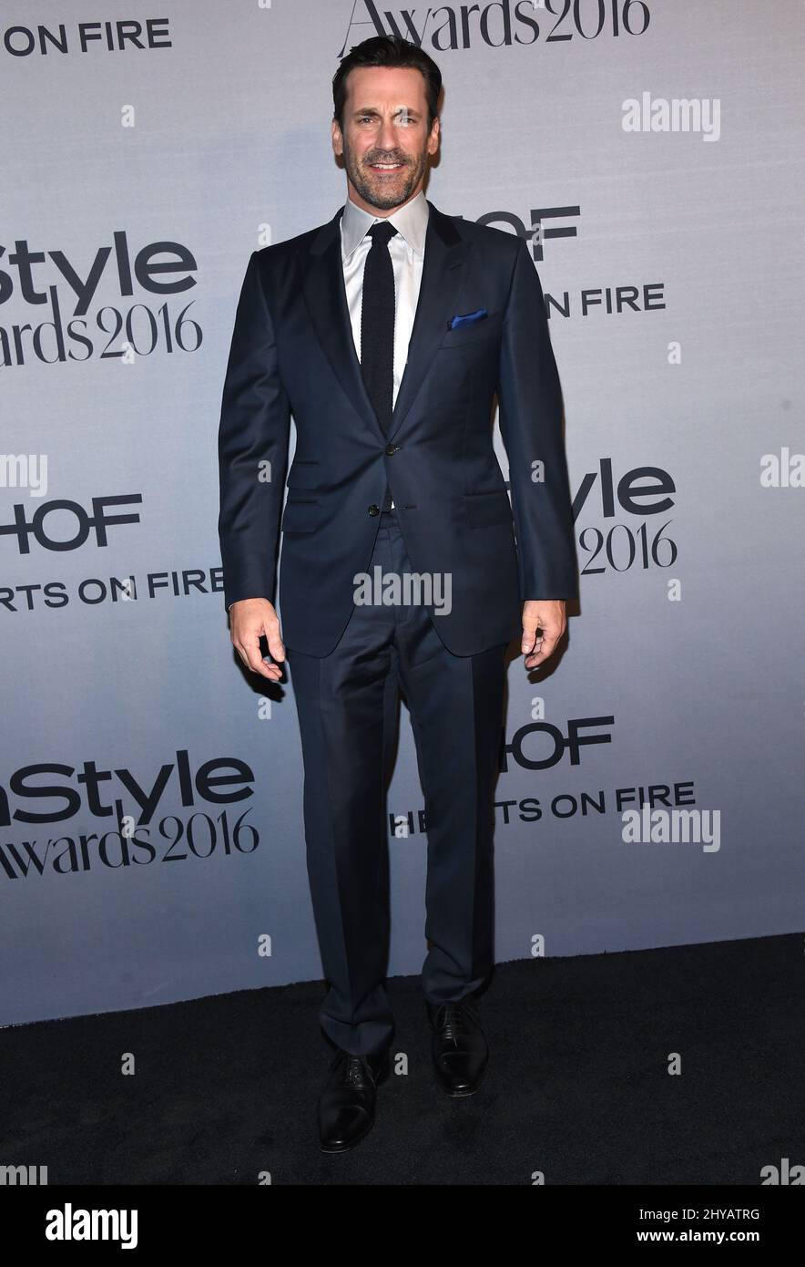 Jon Hamm attending the 'InStyle Awards 2016' in Los Angeles Stock Photo ...